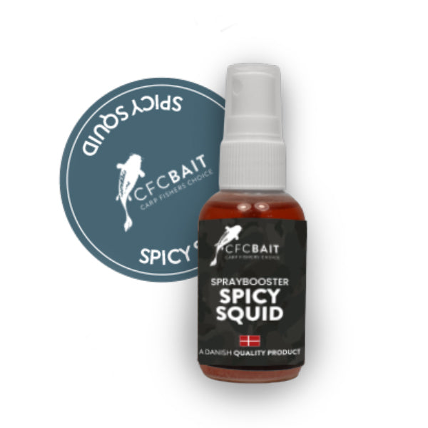 Spicy Squid Spray Booster 50ml — CFC Bait